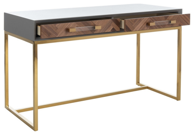 Rendoza Modern Desk - Contemporary - Desks And Hutches - by AED Luxury ...