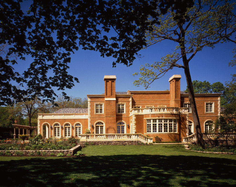 American Manor - Traditional - Exterior - Chicago - by allan j grant ...