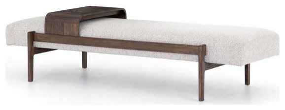 Pello Bench Sonoma Black - Transitional - Upholstered Benches - by ...