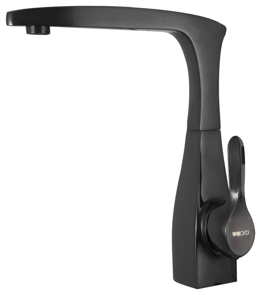 Ucore Single Handle Kitchen Faucet, Euro Style - Contemporary - Kitchen ...