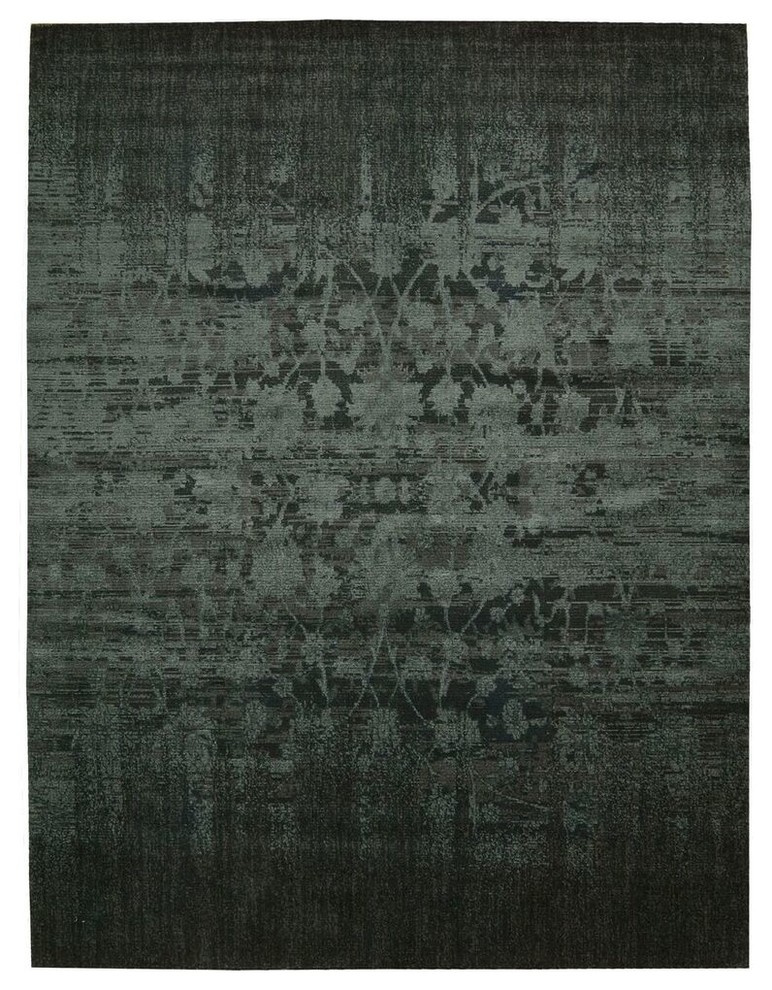 Nourison Nightfall Hunter Green Area Rug 5'6"x8', 5'6"x8 ...