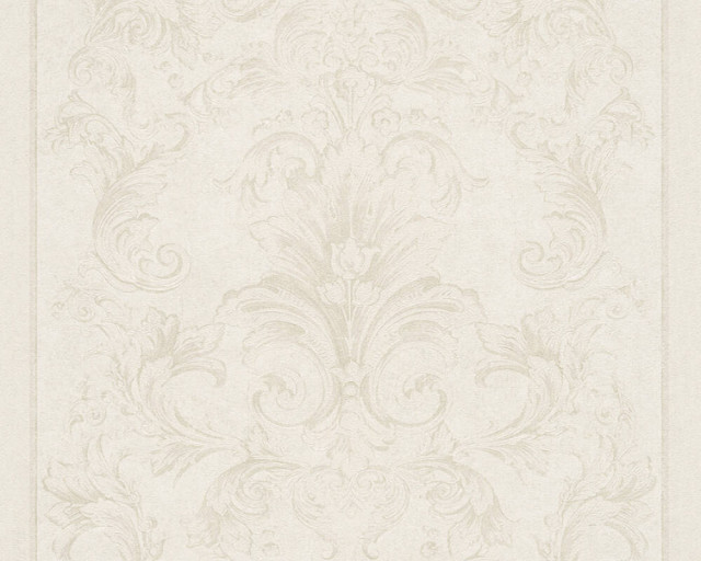 Textured Wallpaper Classical Ornaments, 962161, Sample - Traditional ...