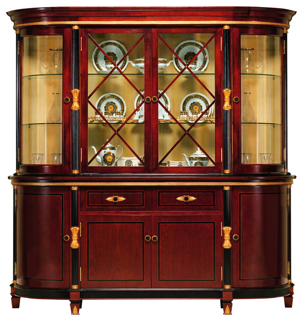 Ashur Display Cabinet - Victorian - China Cabinets And Hutches - by ...