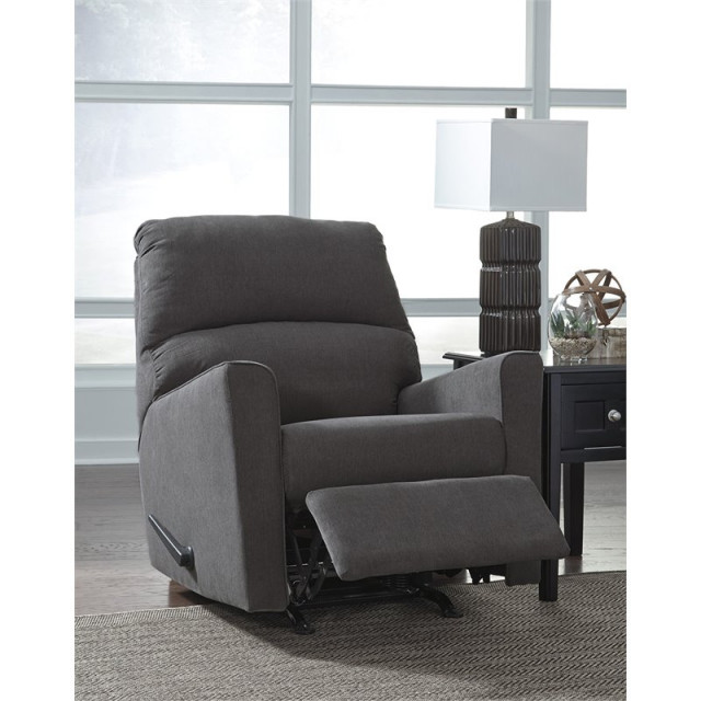 Flash Furniture Ashley Alenya Rocker Recliner, Charcoal - Contemporary ...