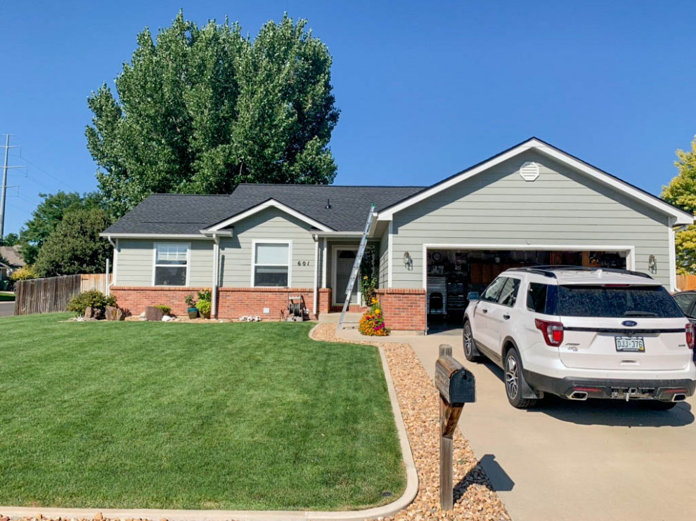 GAF Armorshield Impact Resistant Shingle Roof | Charcoal Shingle Color ...