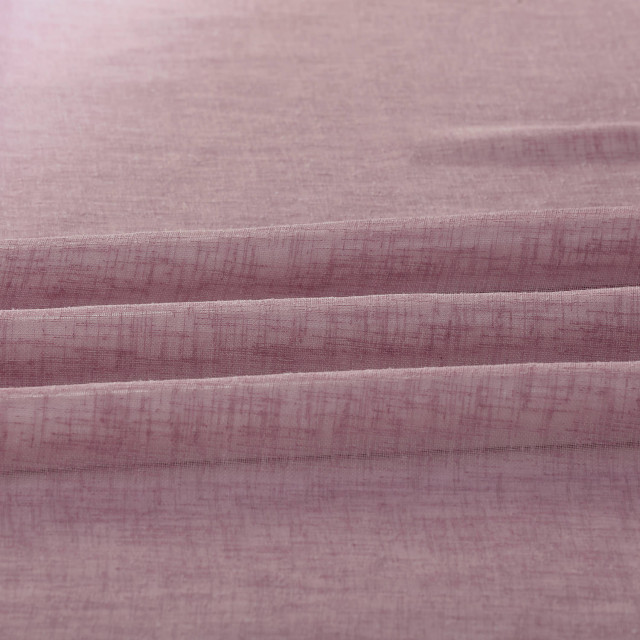 Blackberry Cream Solid Faux Linen Sheer Fabric Sample, 4Wx4L, 4W x 4L ...