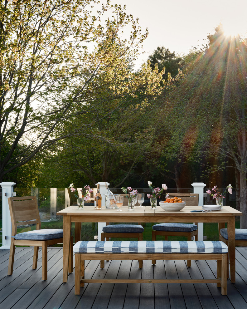 Patio Dining Space on the Lake - Beach Style - Deck - Grand Rapids - by ...