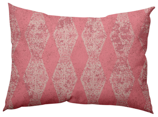 Pyramid Stripe Decorative Pillow, 14" x 20" - Contemporary - Decorative ...