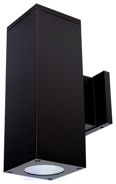 Cube Arch LED Wall Light, Black - Transitional - Outdoor Wall Lights ...