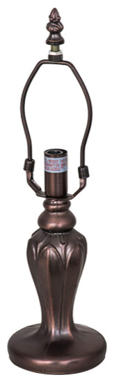 7.5" High Tulip Vase Table Base - Traditional - Lamp Bases - by Meyda ...