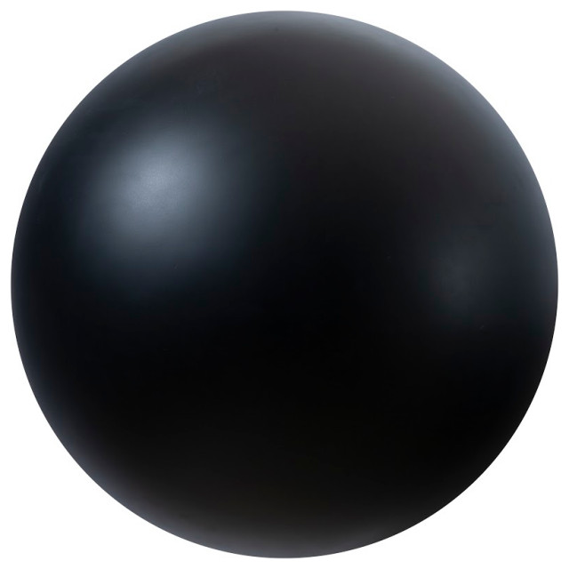 Ball on the Wall, Matte Black, Large - Contemporary - Wall Accents - by ...