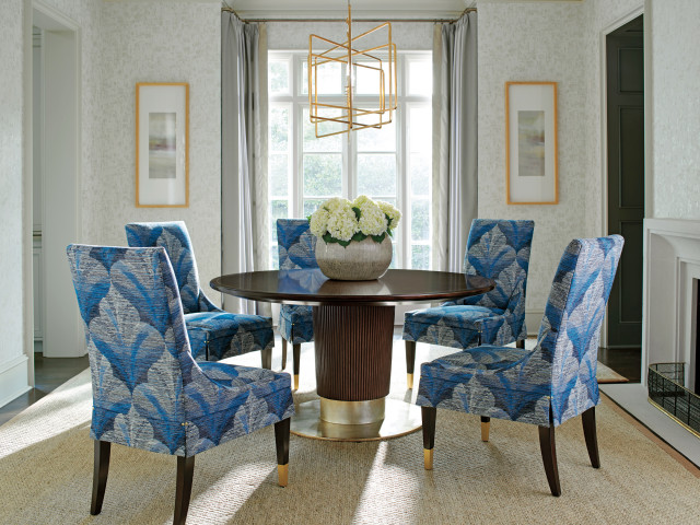 Waldorf Round Dining Table - Contemporary - Dining Tables - by Lexington Home Brands | Houzz