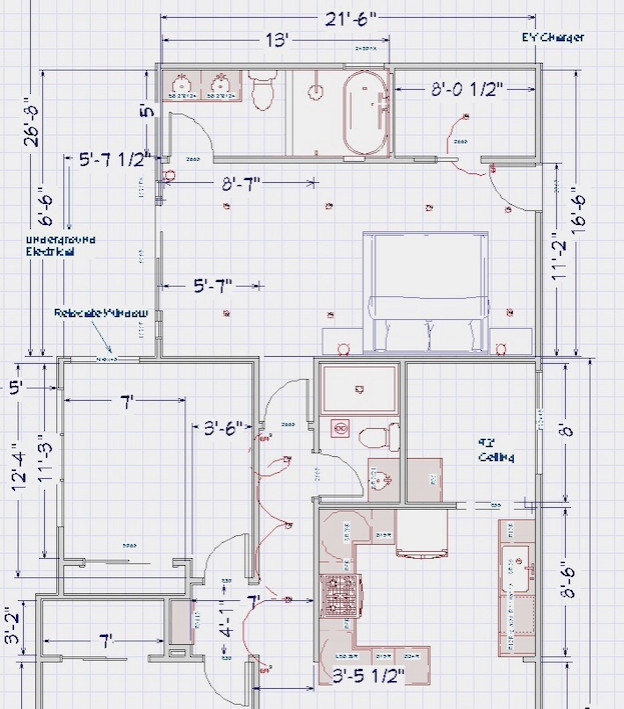 Primary suite addition layout help!