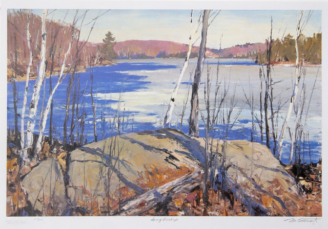 "Spring Break Up" Artwork - Rustic - Fine Art Prints - by RoGallery | Houzz