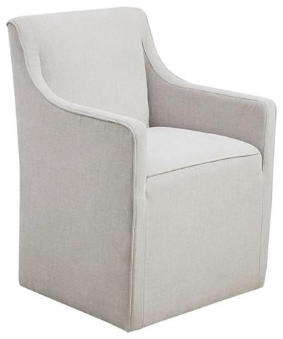 Charlotte Dining Chair Grey 24.5W x 24D x 34H - Contemporary - Dining ...