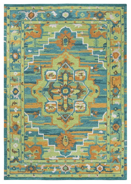Rizzy Home Arden Loft-Kavali Collection Rug, 5'x7' - Mediterranean ...