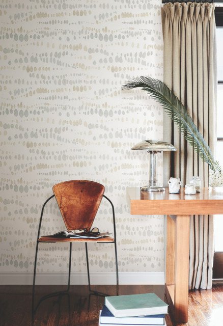 Dewdrops Wallpaper - Contemporary - Wallpaper - by York Wallcoverings ...