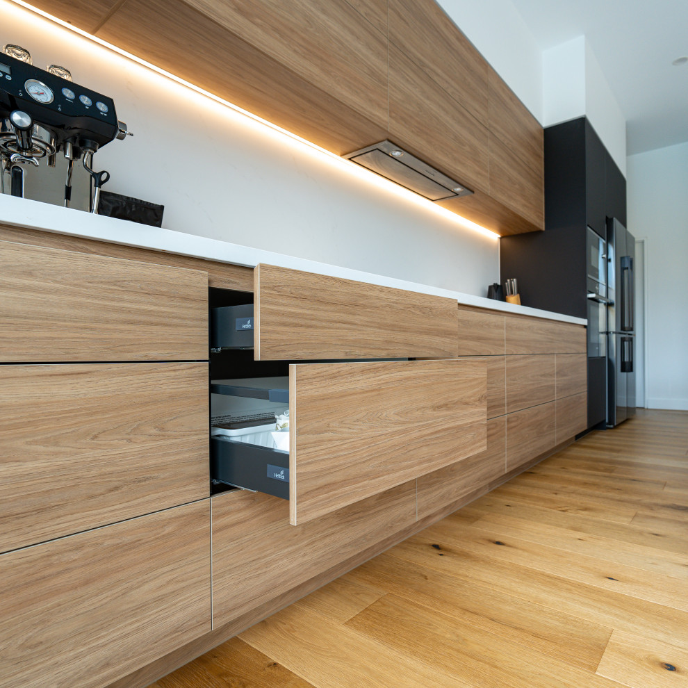 Edgy and Modern - Contemporary - Kitchen - Melbourne - by Complete ...