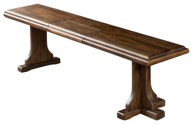 Savannah Adjustable Bench - Traditional - Dining Benches - by Sunny ...