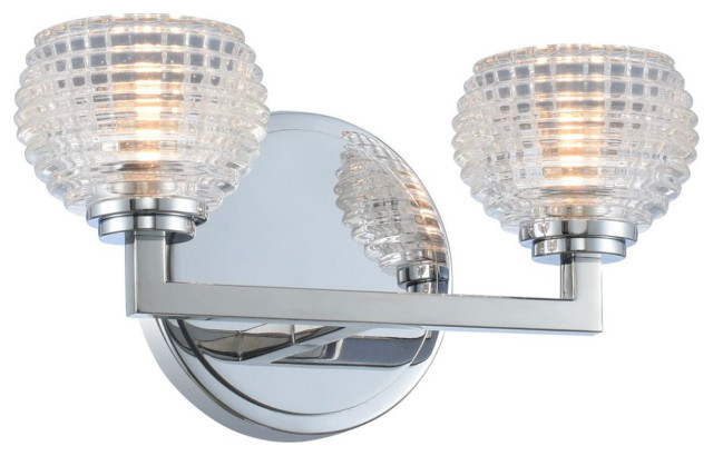 Kalco 510032 Marina 2 Light 11"W LED Bathroom Vanity Light ...