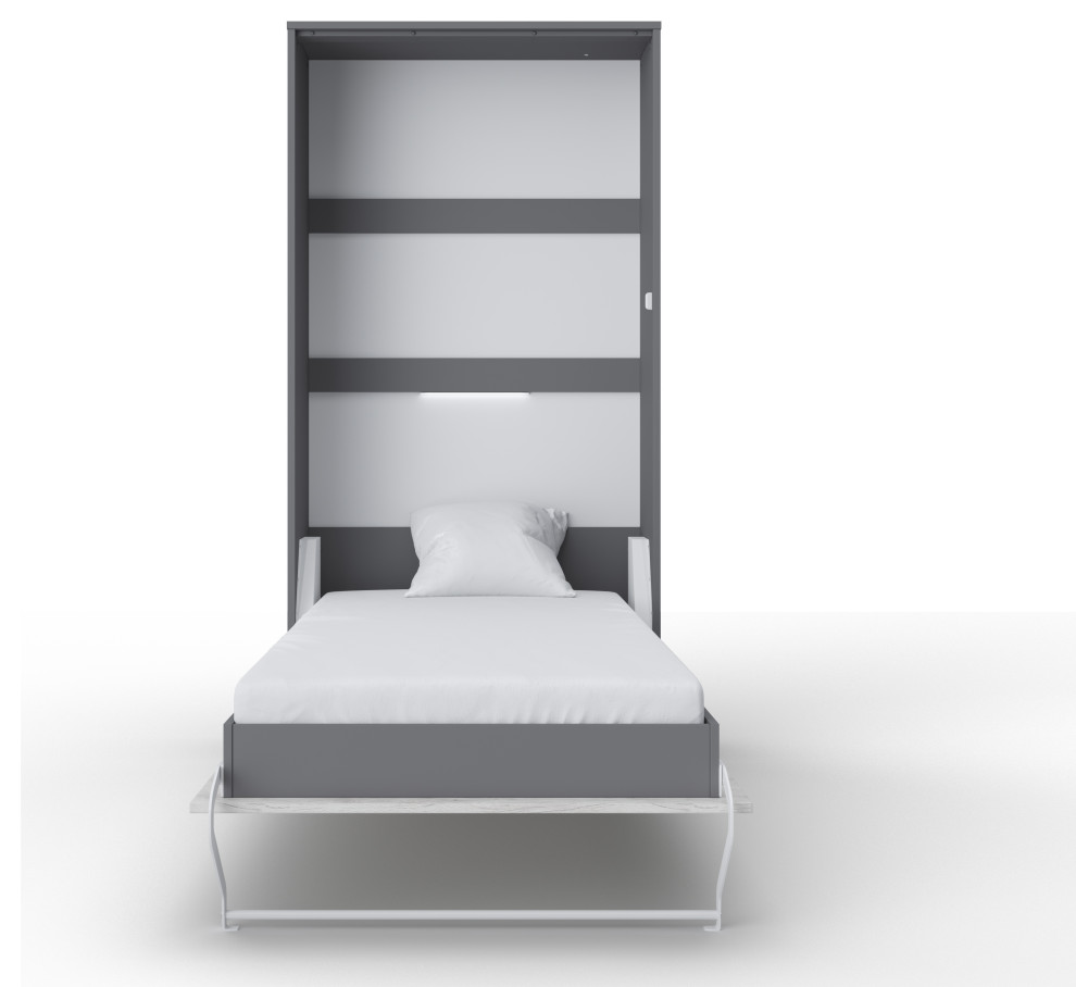Vertical Twin Murphy Bed