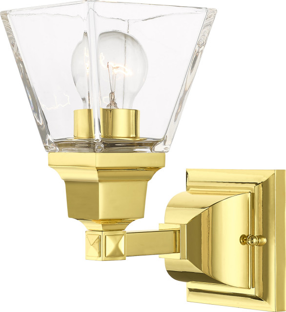 Mission Wall Sconce - Transitional - Wall Sconces - by HedgeApple | Houzz