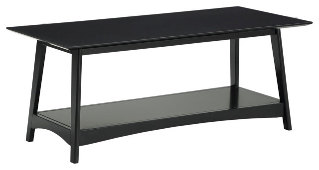 Alpine Coffee Table With Shelf - Transitional - Coffee Tables - by ...