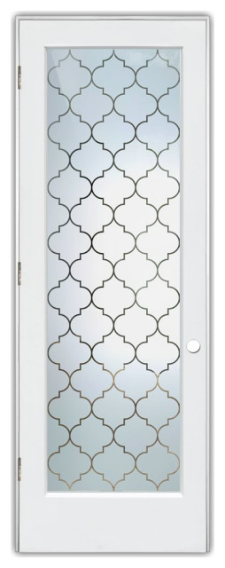 Interior Prehung Door or Interior Slab Door - Ogee - Primed - 28" x 80 ...