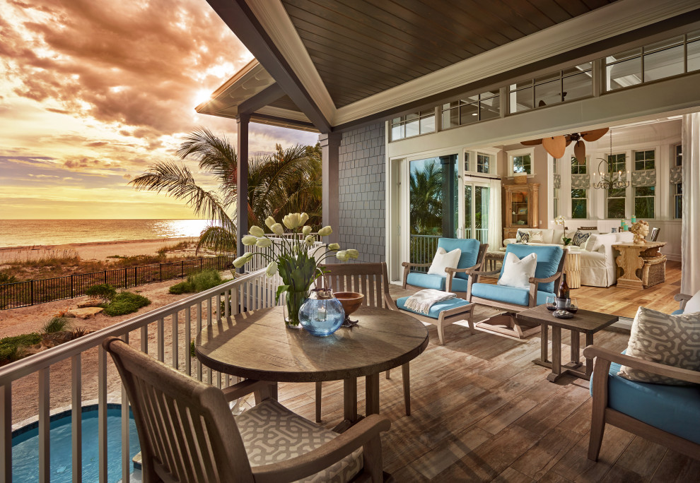 Holmes Beach House - Beach Style - Deck - Jacksonville - by LMG Design ...