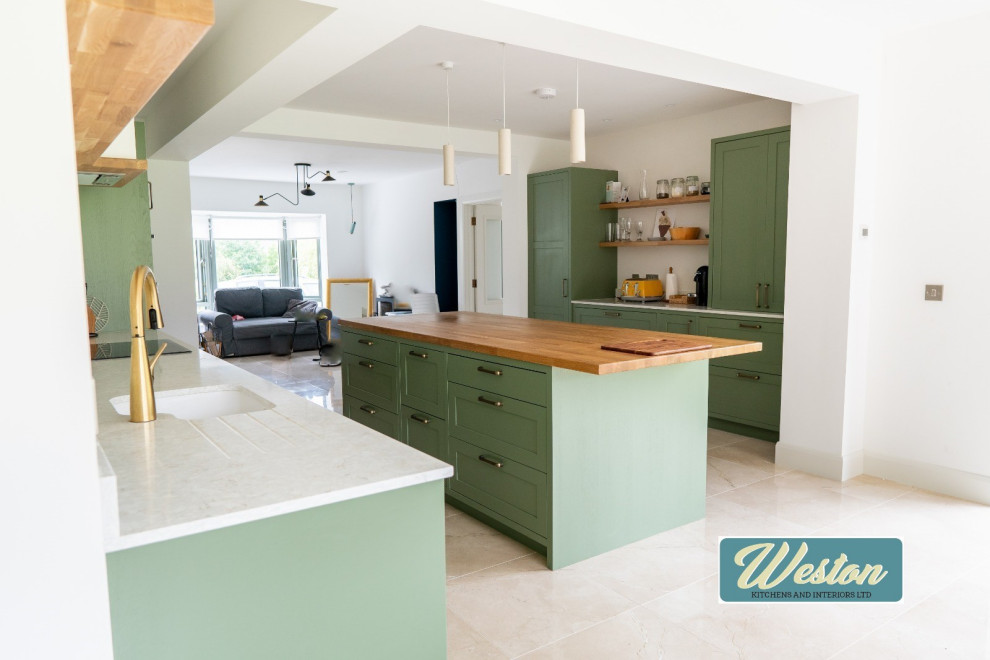 Calke Green - Traditional - Kitchen - Other - by Weston Kitchens and ...