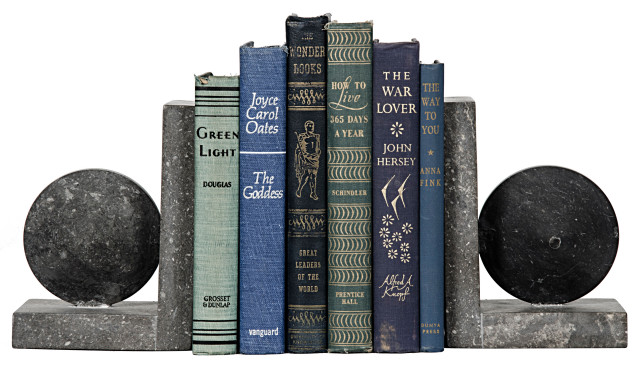 Marble Bookends - Contemporary - Bookends - by Noir | Houzz