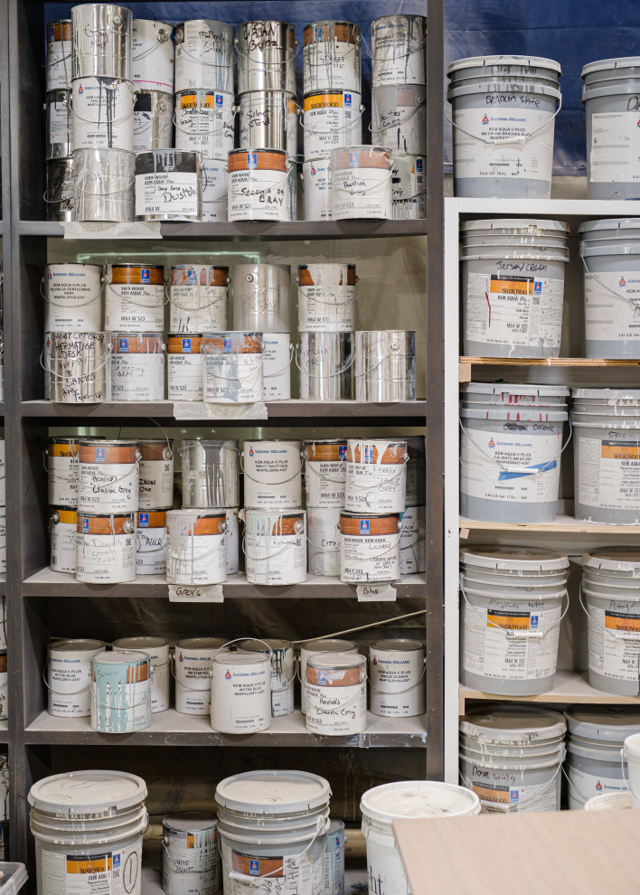 Sherwin Williams Paint Cans - Garage - Chicago - by Trim Tech Designs ...