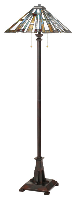 Luxury Posh Floor Lamp, Valiant Bronze, UQL7171 - Transitional - Floor ...