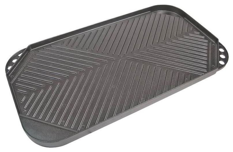 GrillPro 91652 Non-Stick Aluminum Grill Griddle, 19" X 10.75 ...