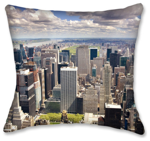City Pillow, Large - Contemporary - Decorative Pillows - by ZoZulu | Houzz