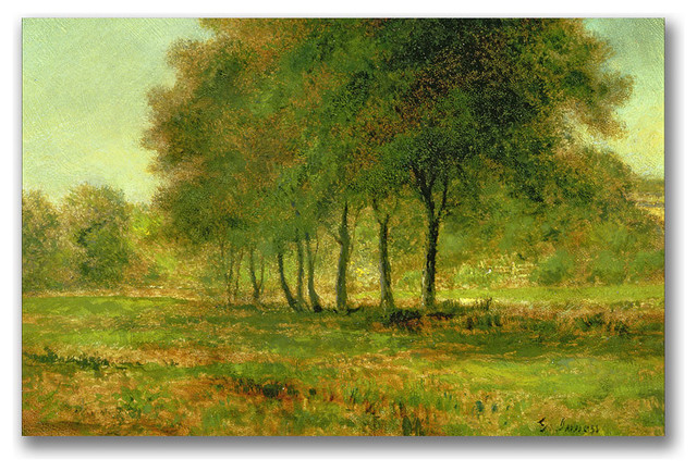 'Summer' Canvas Art by George Inness, 22" x 32" - Traditional - Prints ...
