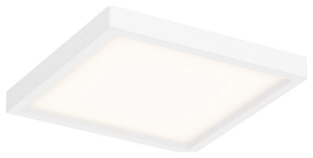 5" Slim Square LED Flush Mount - Modern - Flush-mount Ceiling Lighting ...