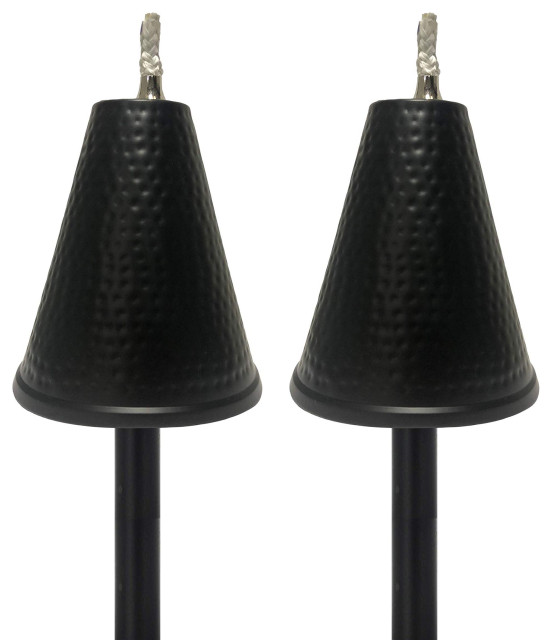 Large Hawaiian Cone Tiki Style Torch With Pole and Snuffer ...