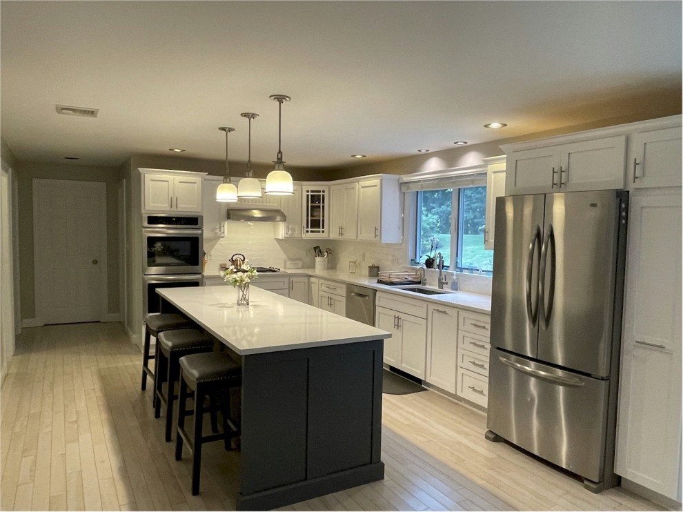 Chris and Connie - Traditional - Kitchen - Boston - by Leslie Design ...
