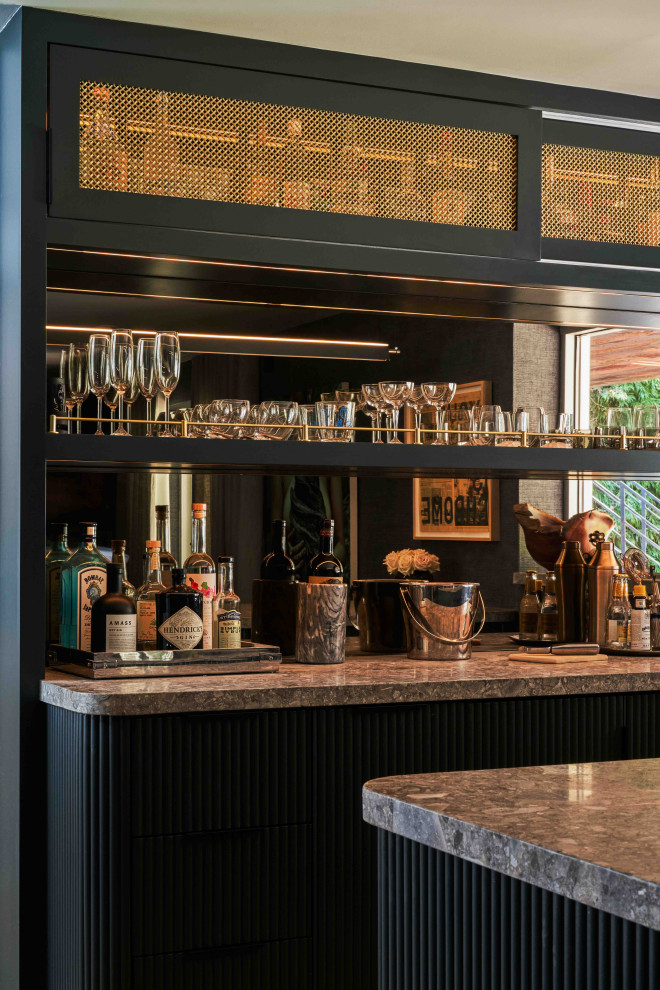 Moody, Artful Bar & Lounge - Dark Walls, Wet Bar - Studio City, Los ...