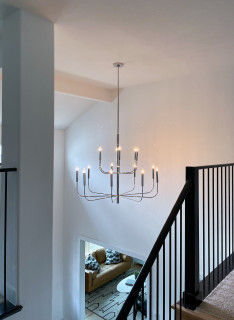 Butler Foyer and Living Room - Modern - Living Room - Denver - by ...