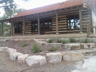 Early Log Cabins Texas