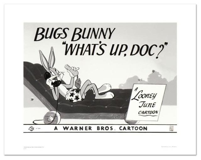 "What's Up Doc - Bugs Bunny" Looney Tunes Limited Edition Animation Art ...
