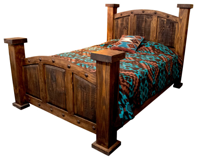 Mansion Bed - Rustic - Panel Beds - by Pina Elegance | Houzz