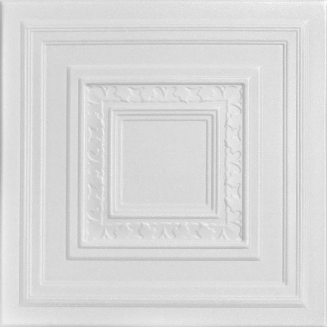 Chestnut Grove, Styrofoam Ceiling Tile, 20"x20", #R31, 20x20 ...
