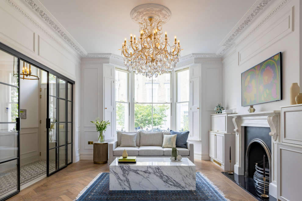 Abingdon Villas - Transitional - Living Room - London - by Project ...