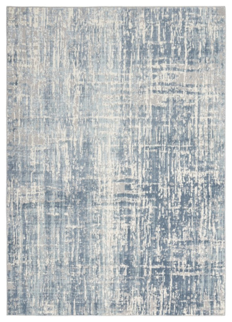 Calvin Klein Ck005 Enchanting Seaglass/Ivory Area Rug, 5'3"x7'3 ...