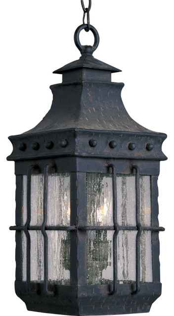 Maxim Nantucket 3-Light Outdoor Hanging Lantern 30088CDCF - Country ...