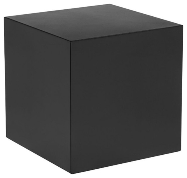 American Home Classic Spencer Small Square Modern Metal Side Table in ...