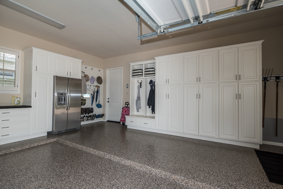 Custom Garage Built-Ins - Traditional - Garage - Houston - by Penberthy ...